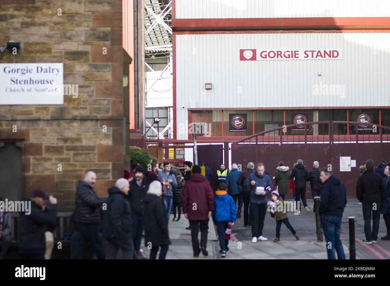 Tynecastle park general view hi-res stock photography and images - Alamy