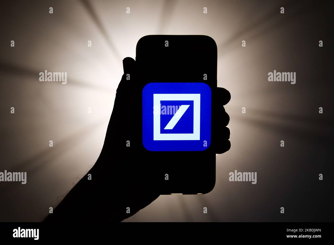 Deutsche Bank Logo 3d