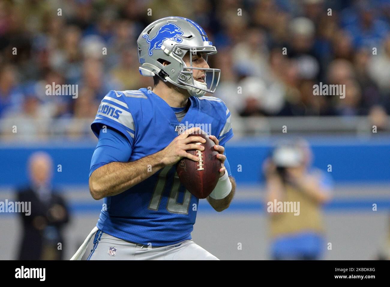 Detroit lions quarterback david blough hi-res stock photography and ...