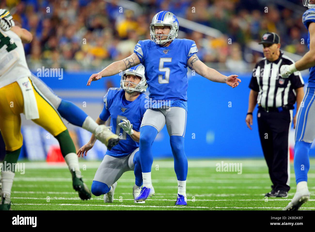 Matt prater detroit lions hi-res stock photography and images - Alamy