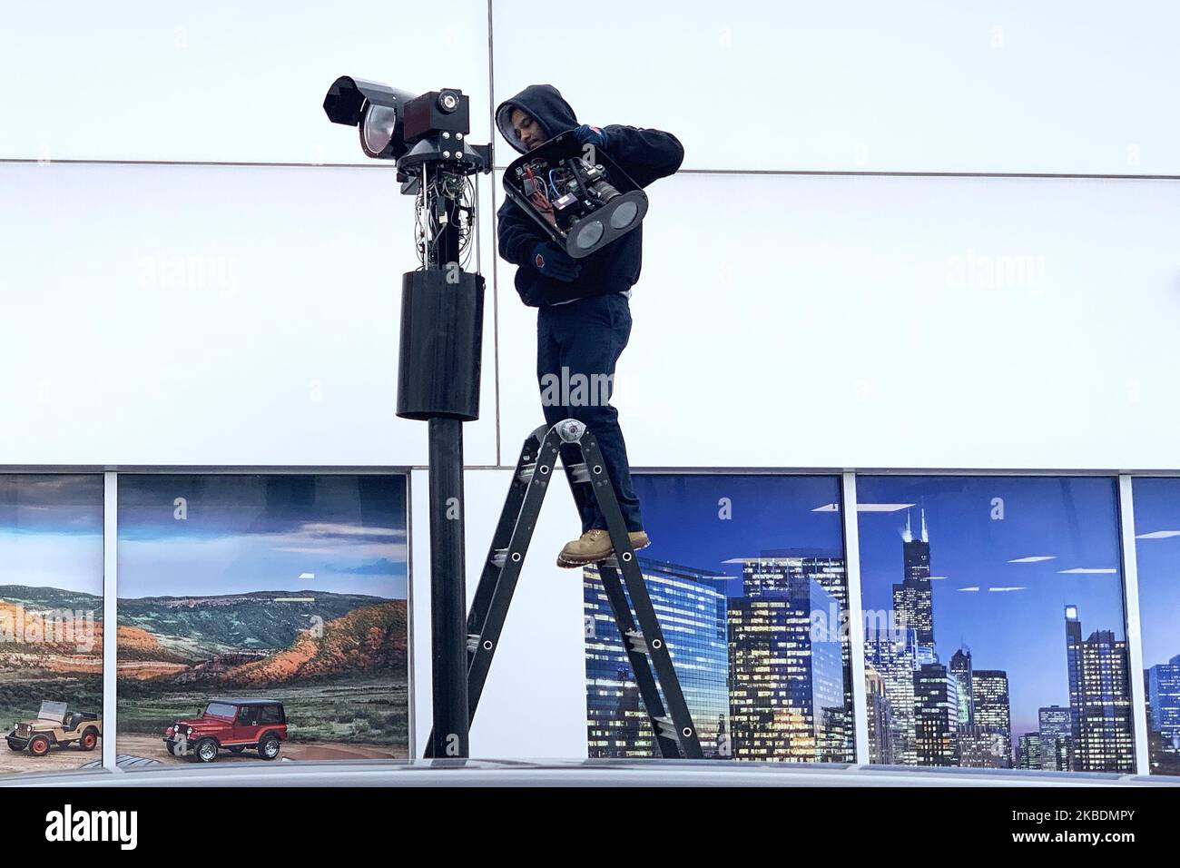 Chicago red light cameras hi-res stock photography and images - Alamy