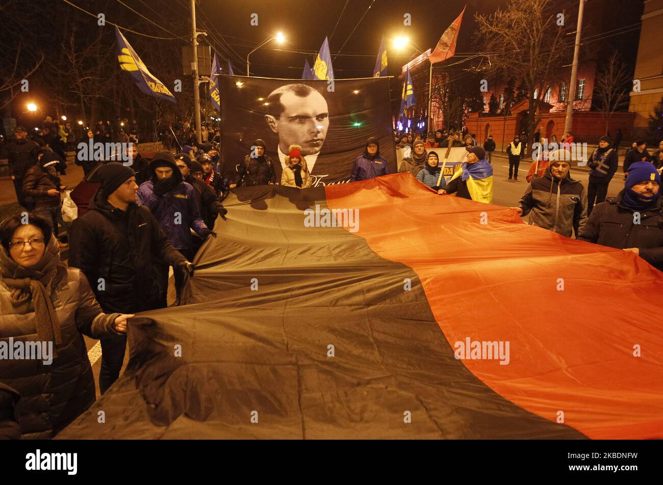 Ideologist of ukrainian national movement stepan bandera birthday hi ...