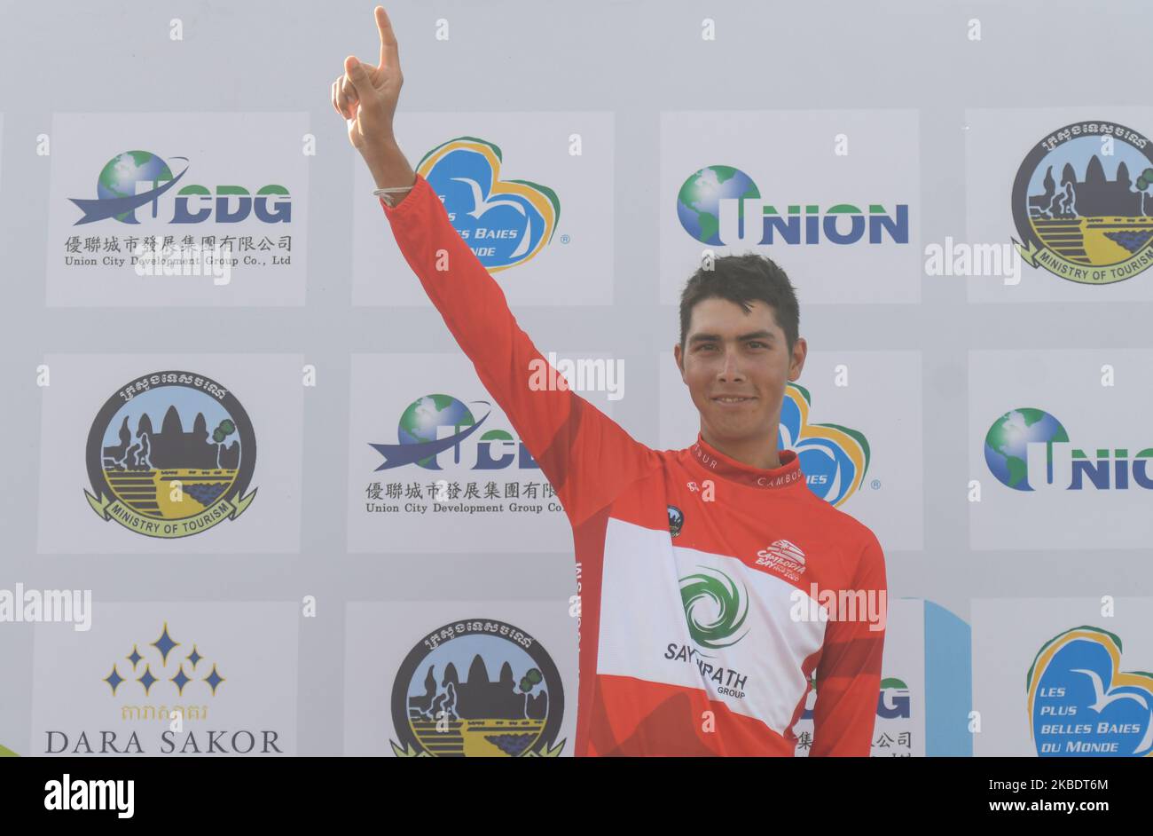Ariya Phounsavath of Laos national team celebrates his win in the ...