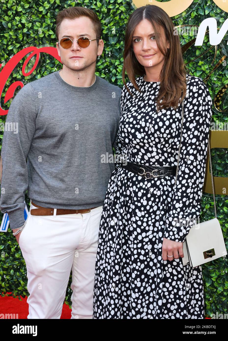 BEVERLY HILLS, LOS ANGELES, CALIFORNIA, USA - JANUARY 04: Taron Egerton ...