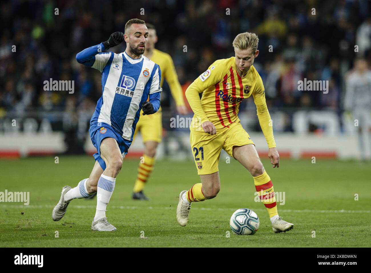 21 Frenkie De Jong from Holland of FC Barcelona during La Liga match ...