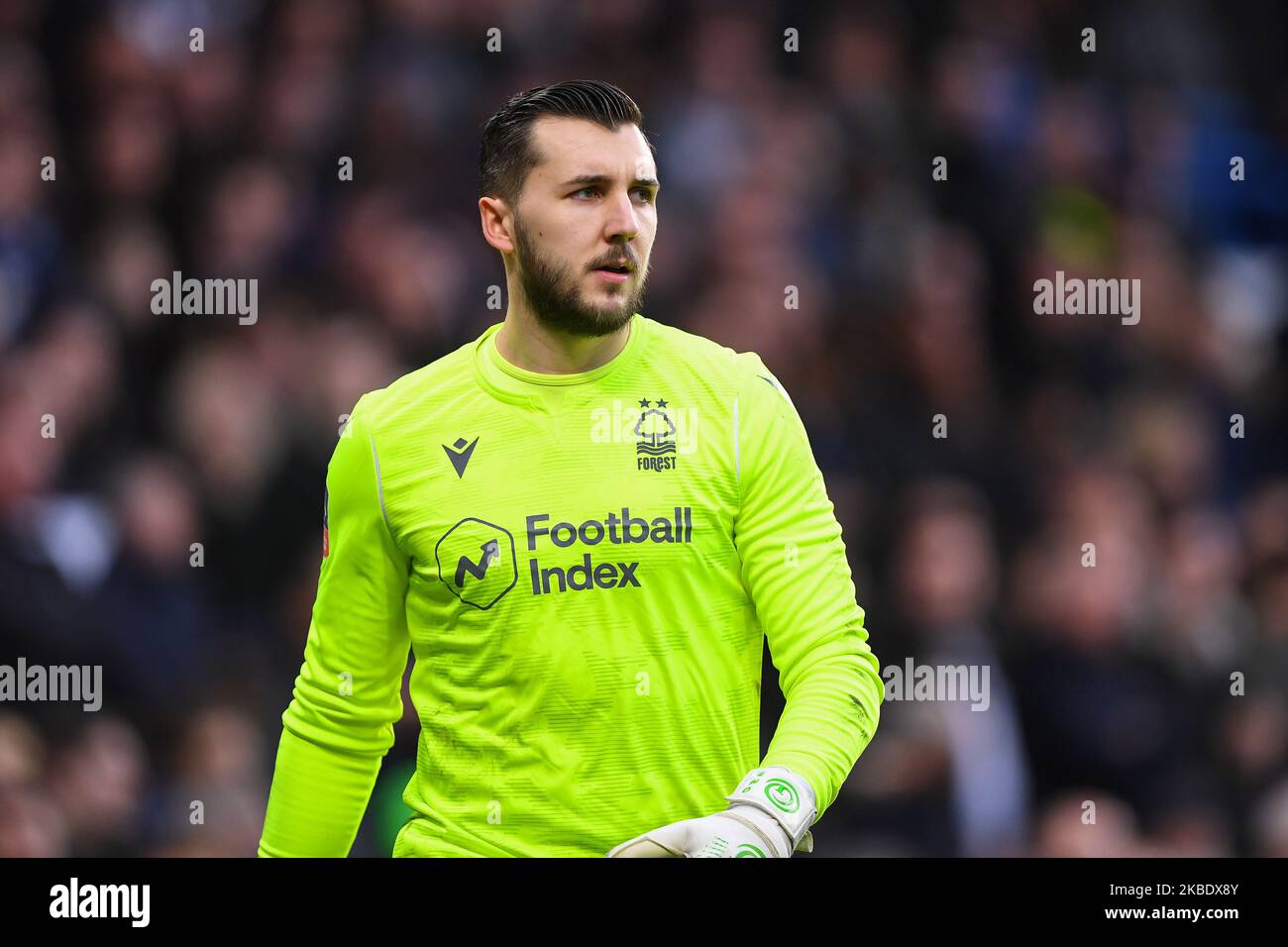 Jordan Smith (12) of Nottingham Forest during the FA Cup match between ...