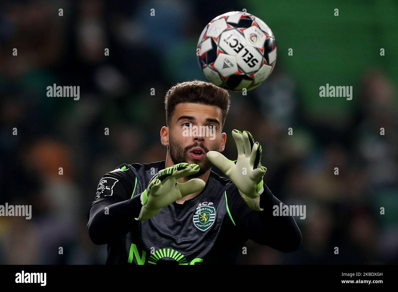 Sportings goalkeeper luis maximiano hi-res stock photography and images ...