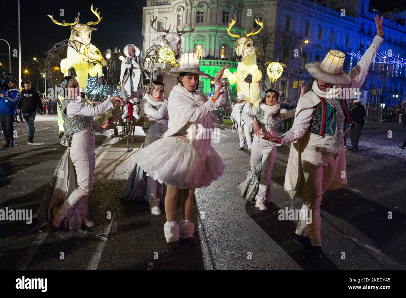 Three kings parade madrid hi-res stock photography and images - Alamy