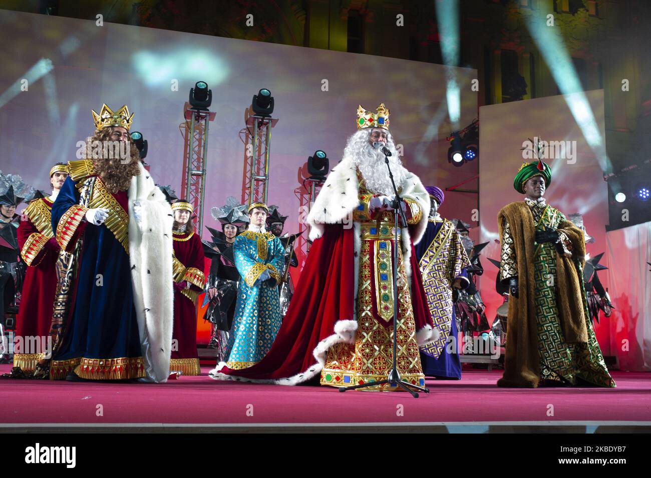 Three kings parade madrid hi-res stock photography and images - Alamy