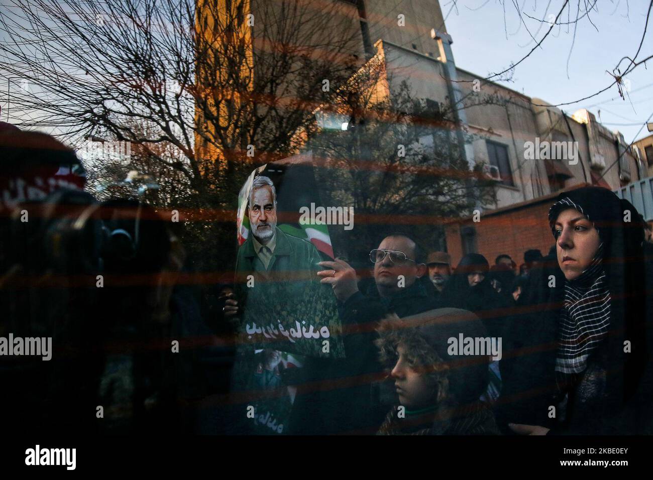 People take part in the funeral procession of IRGC Quds Force commander ...