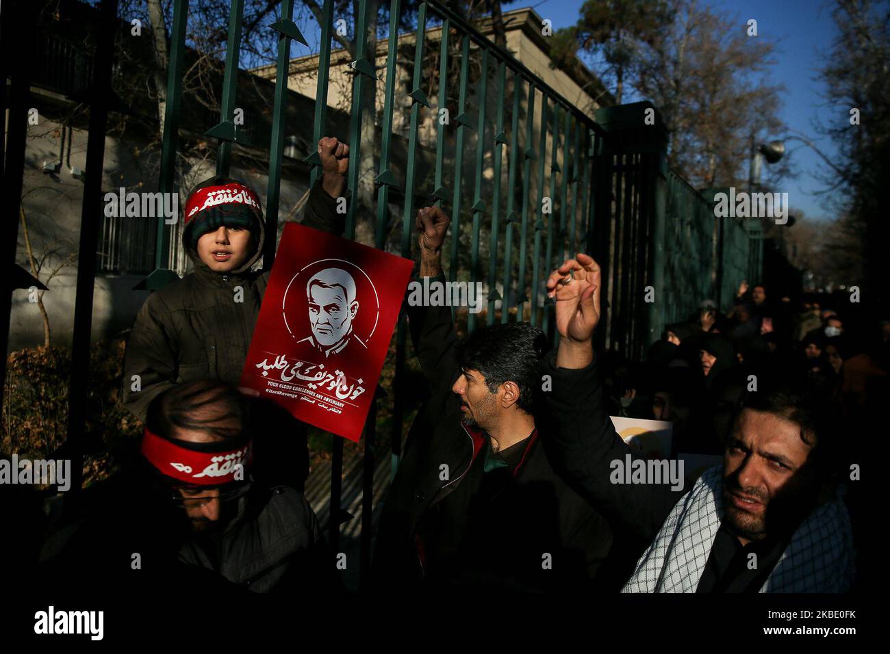 People take part in the funeral procession of IRGC Quds Force commander ...