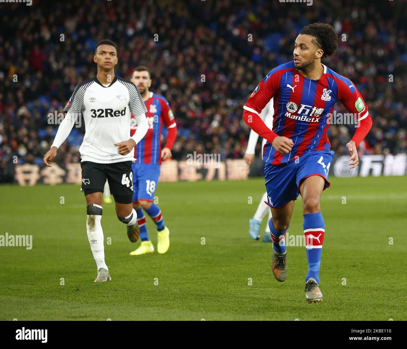 Crystal Palace's Brandon Pierrick during Emirates FA Cup Third Round ...