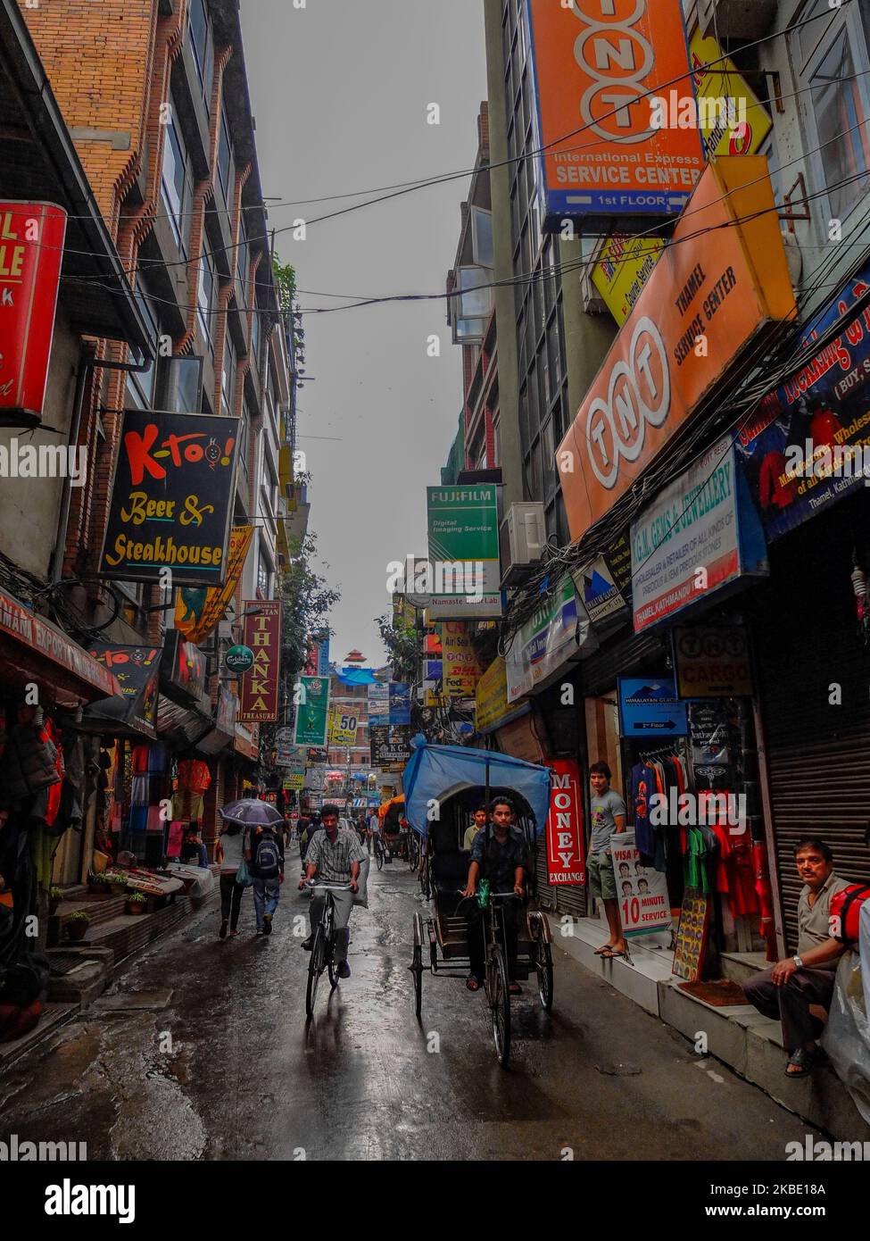 Kathmandus thamel area hi-res stock photography and images - Alamy