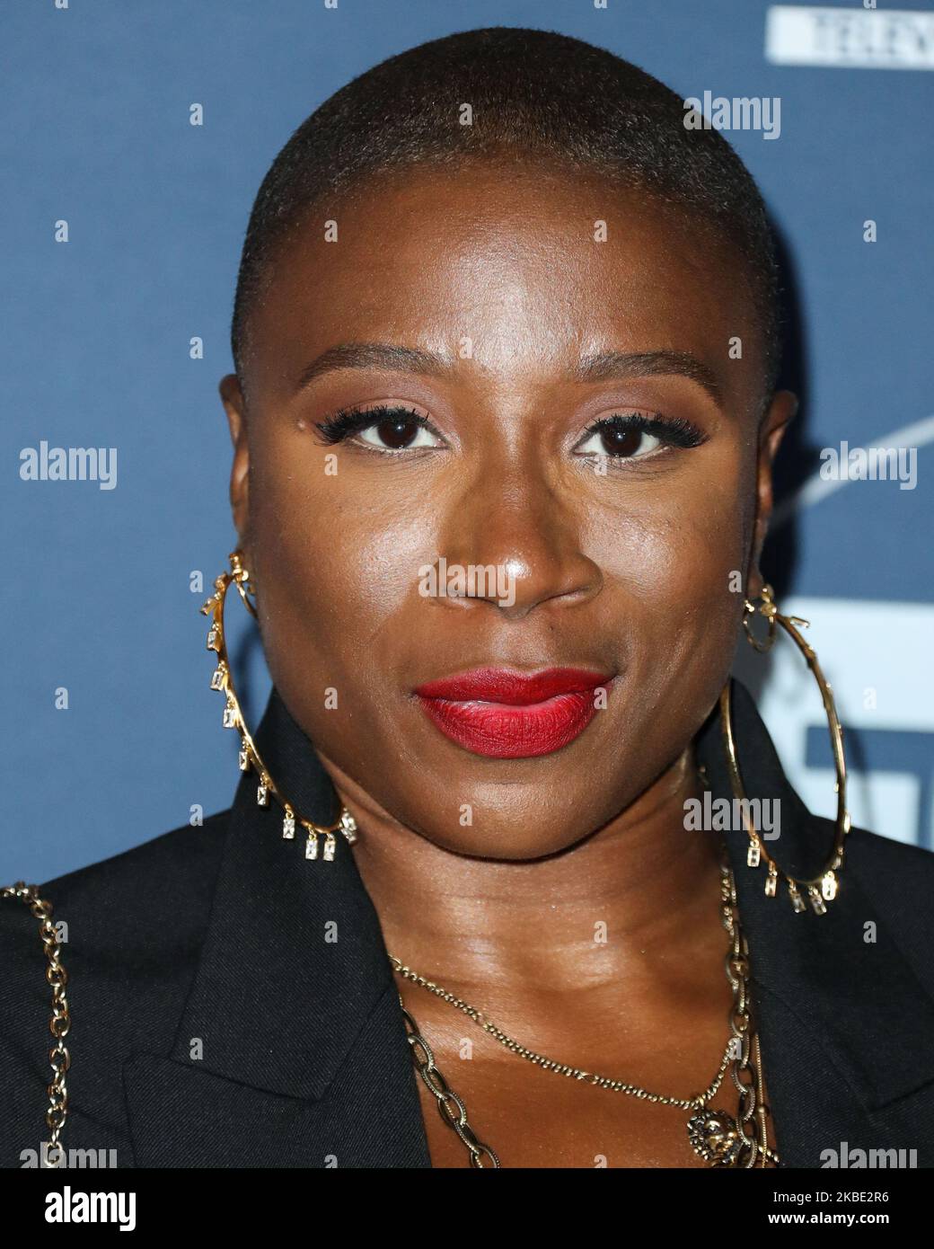 PASADENA, LOS ANGELES, CALIFORNIA, USA - JANUARY 07: Aisha Hinds ...