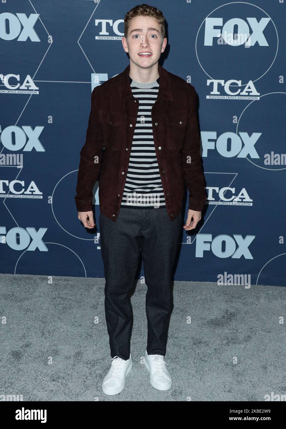 PASADENA, LOS ANGELES, CALIFORNIA, USA - JANUARY 07: Connor Kalopsis ...