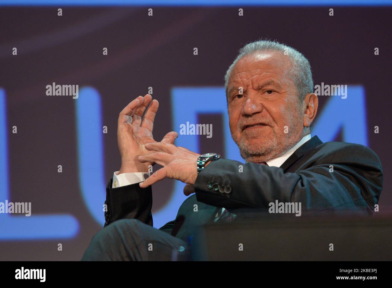 Lord alan sugar the apprentice hi-res stock photography and images - Alamy