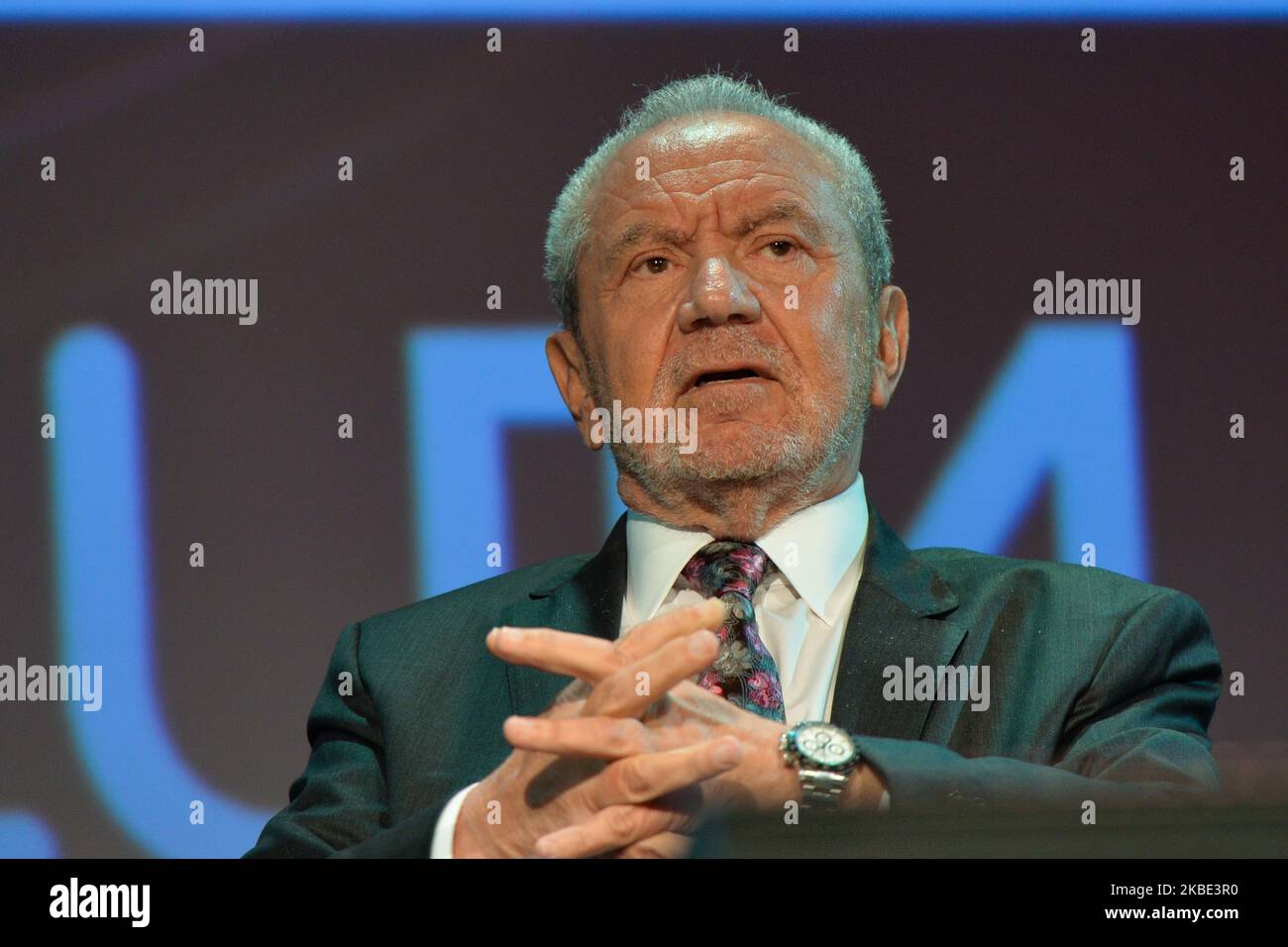 Lord alan sugar the apprentice hi-res stock photography and images - Alamy