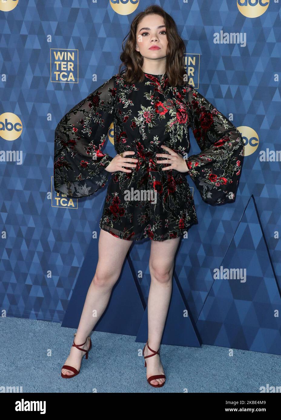 PASADENA, LOS ANGELES, CALIFORNIA, USA - JANUARY 08: Actress Hannah ...