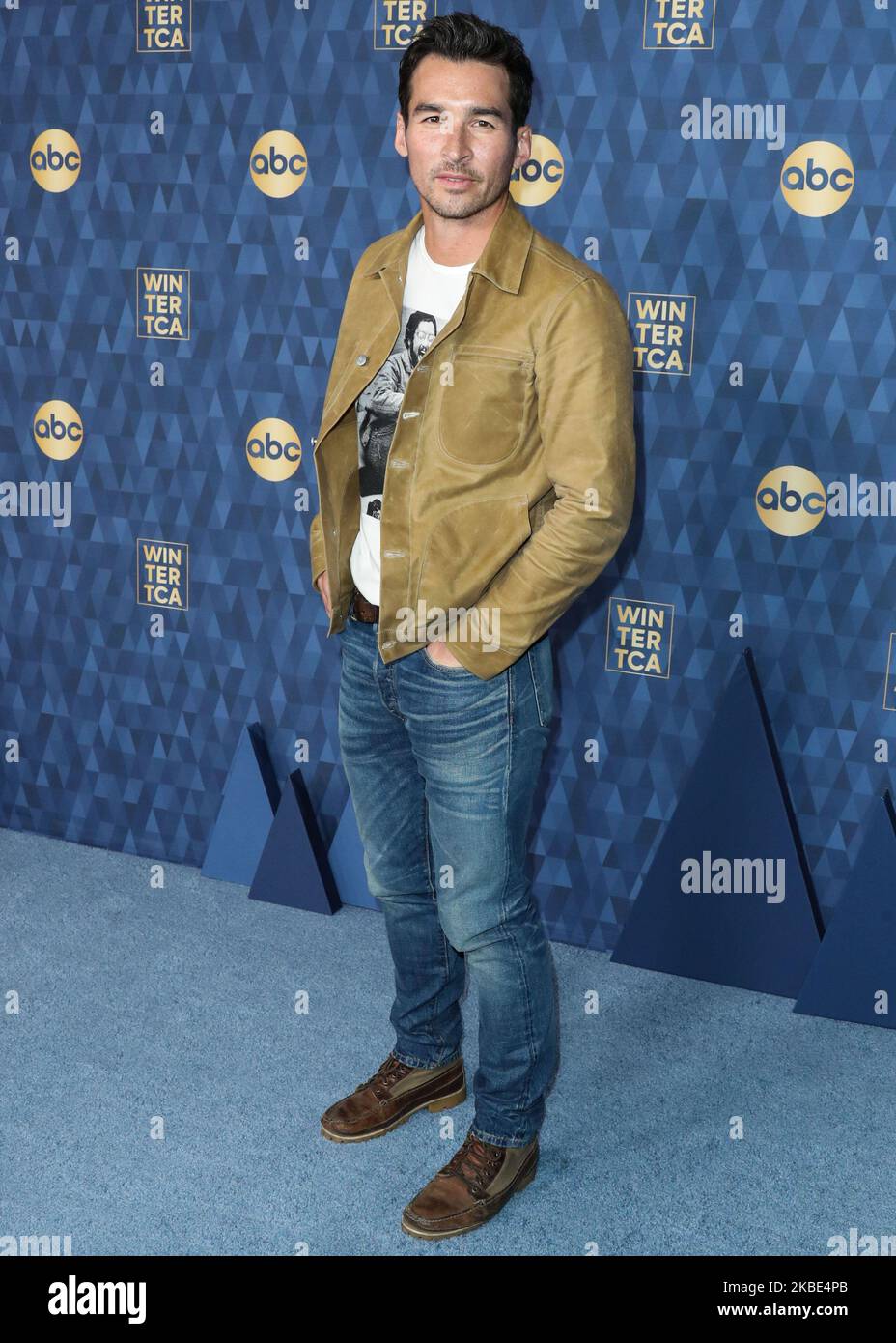 PASADENA, LOS ANGELES, CALIFORNIA, USA - JANUARY 08: Jay Hayden arrives ...
