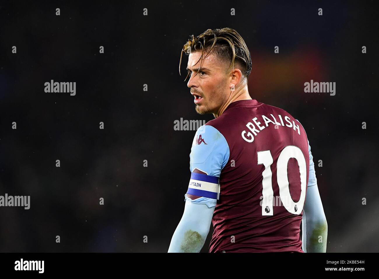 Jack Grealish (10) of Aston Villa during the Carabao Cup Semi Final 1st ...