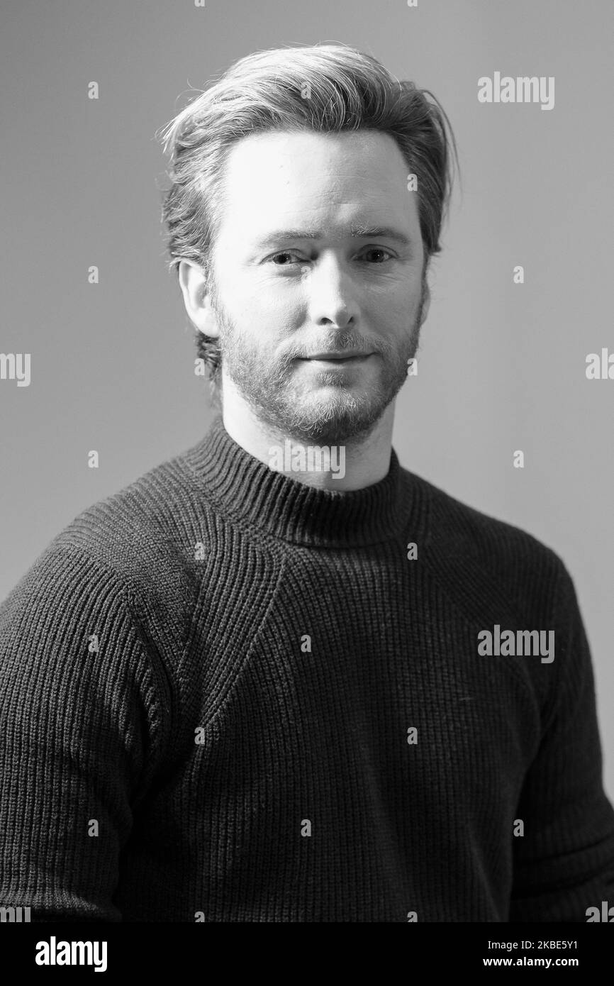 Spanish actor Pablo Rivero attends the 'Cuentame como paso' new season ...