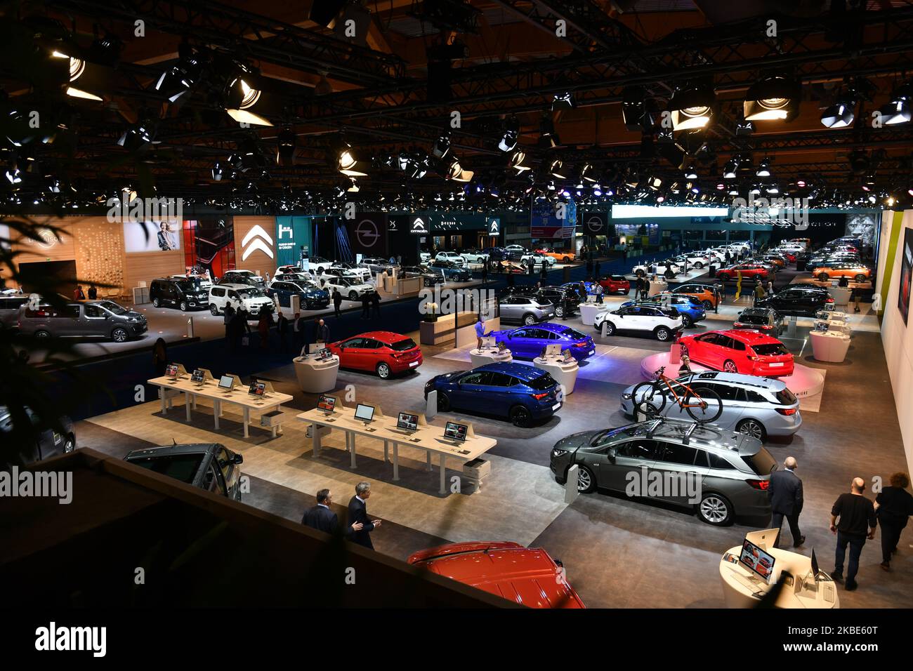 Opening of Brussels Motor Show 2020, on January 09, Brussels, Belgium ...