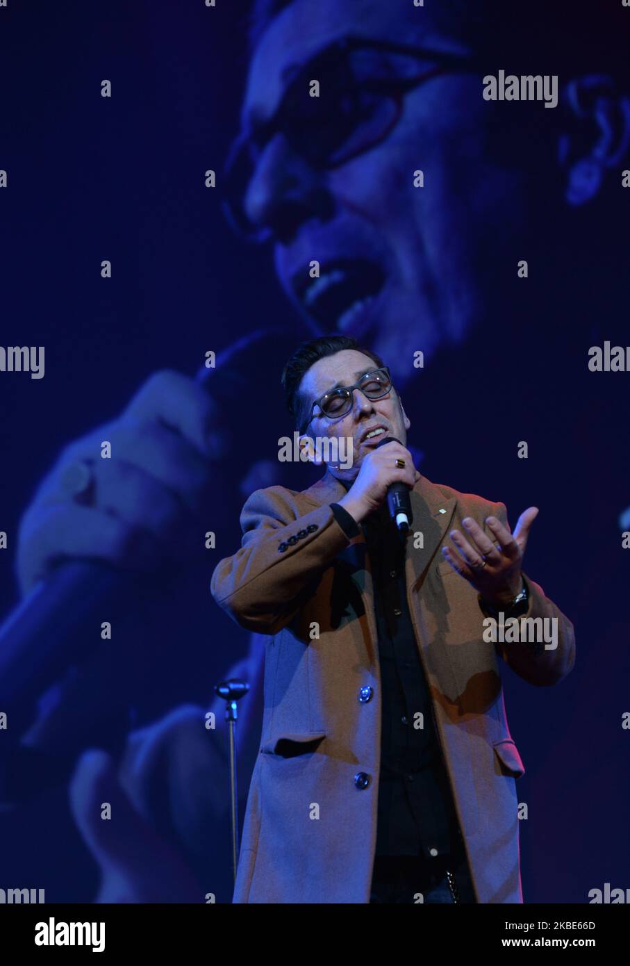 Christy Dignam, the lead singer of the popular Irish rock band Aslan ...