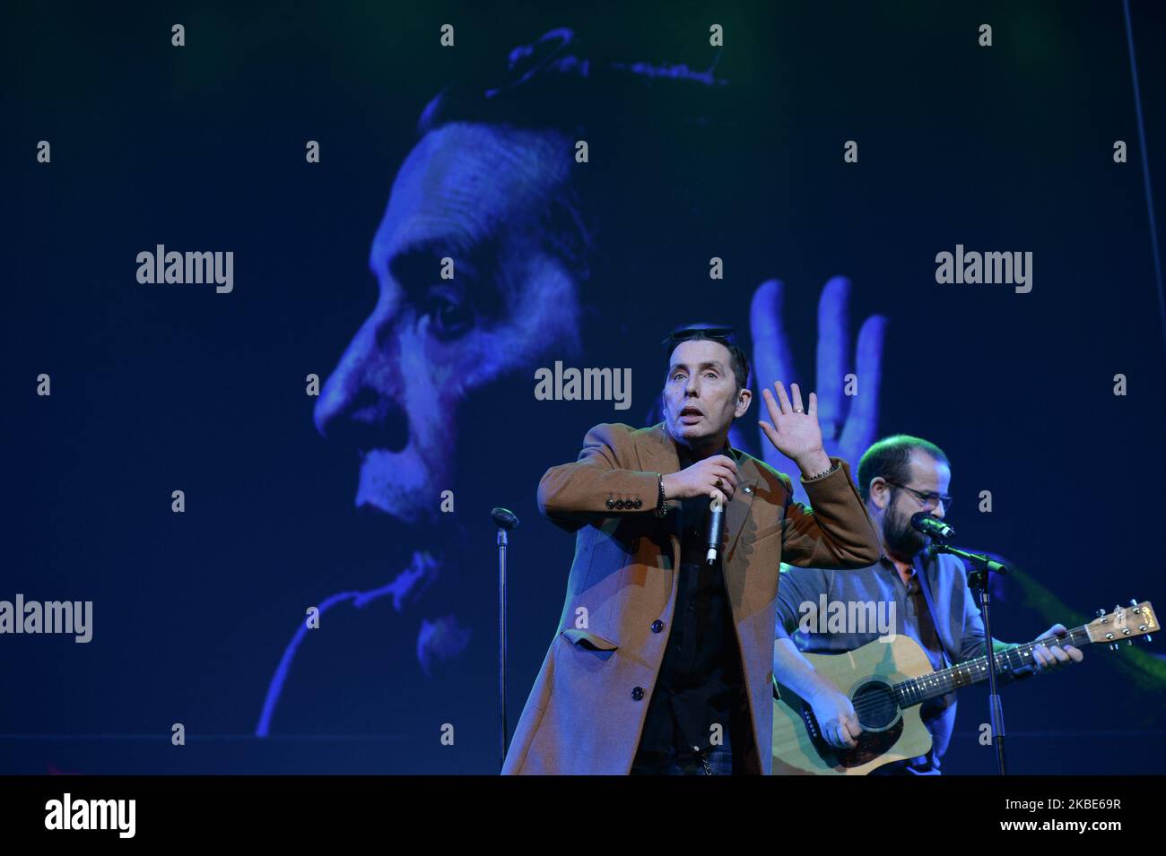 Christy Dignam, the lead singer of the popular Irish rock band Aslan ...