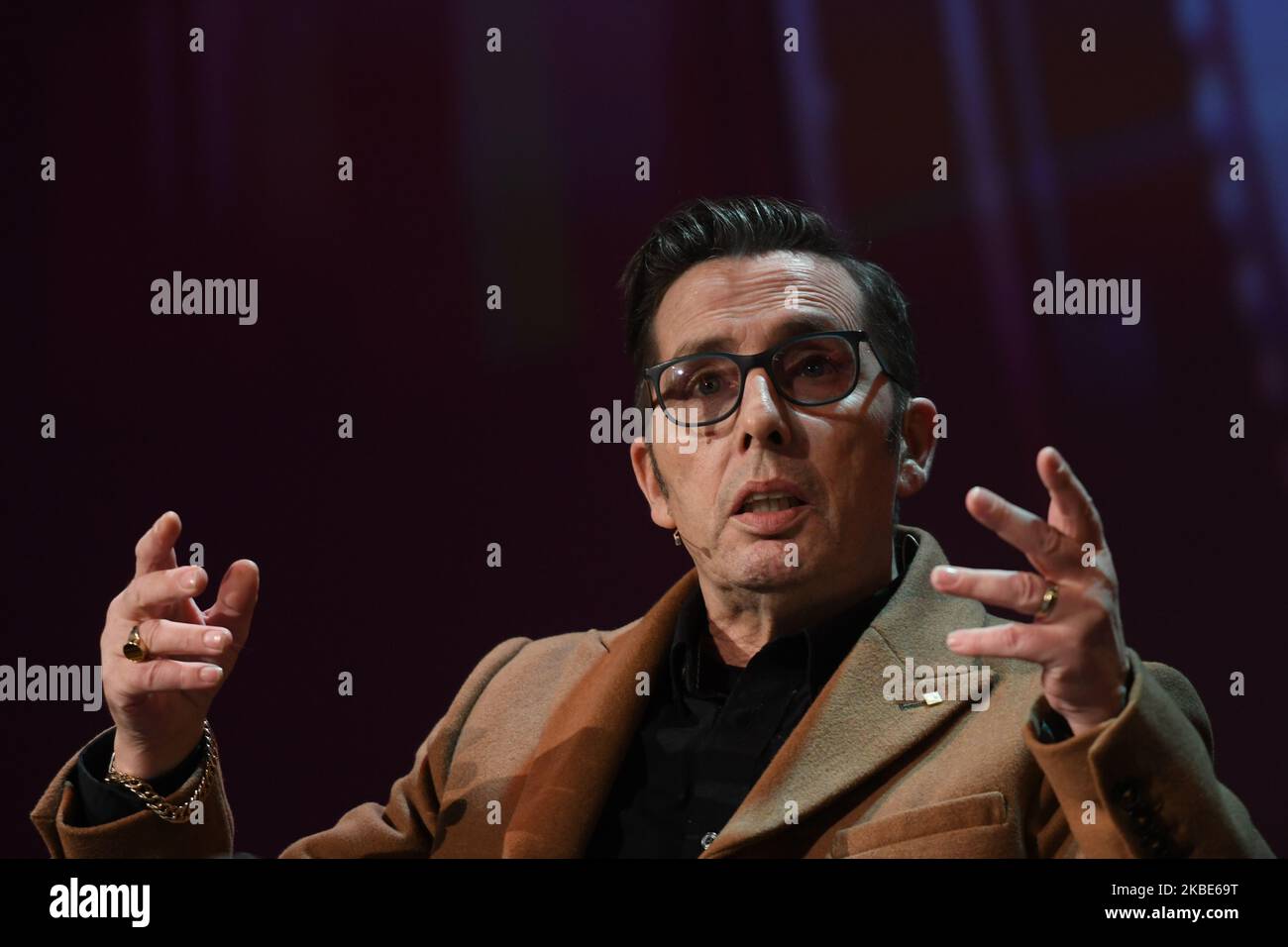 Christy Dignam, the lead singer of the popular Irish rock band Aslan ...