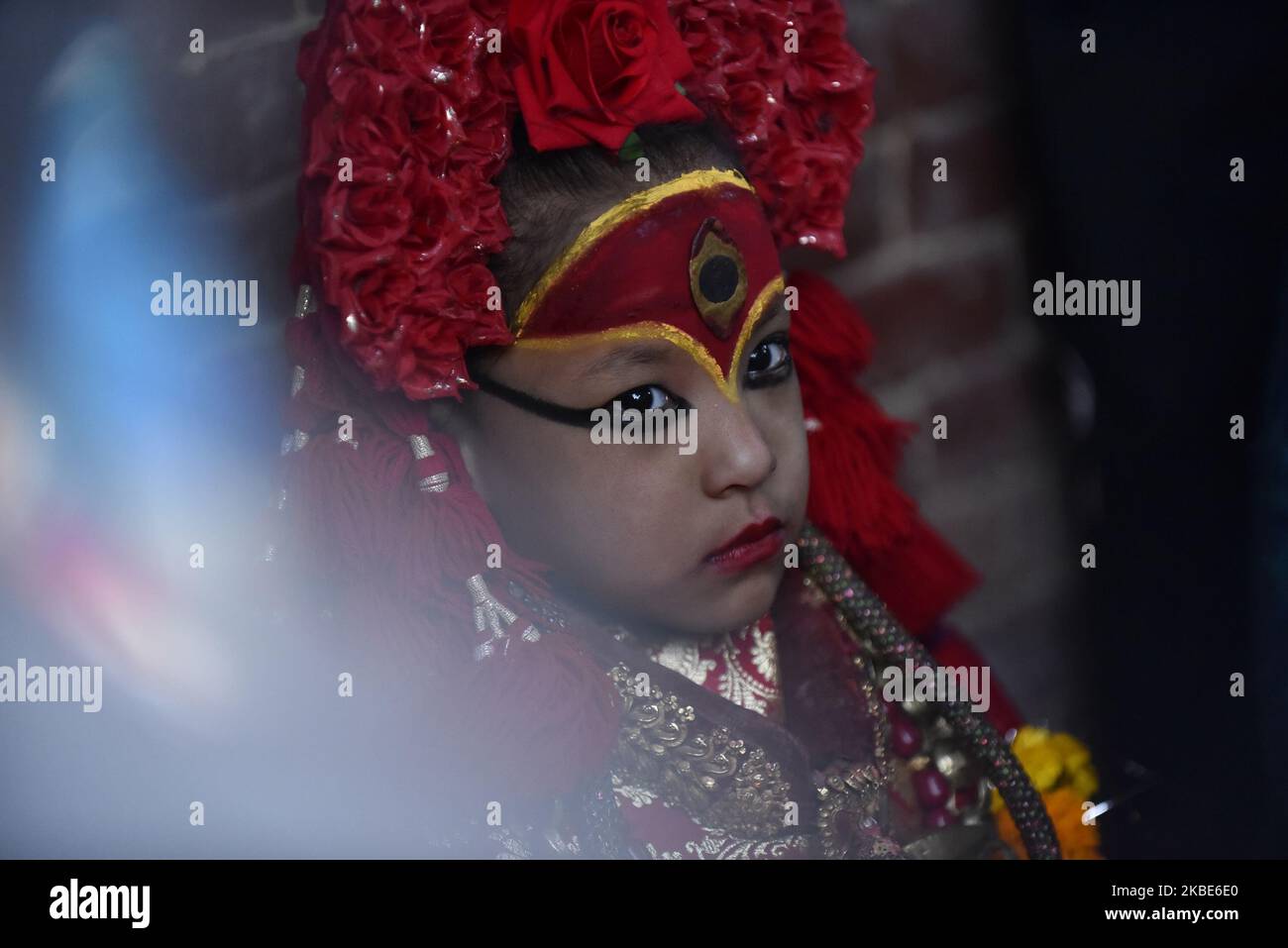 Kumari trishna shakya hi-res stock photography and images - Alamy