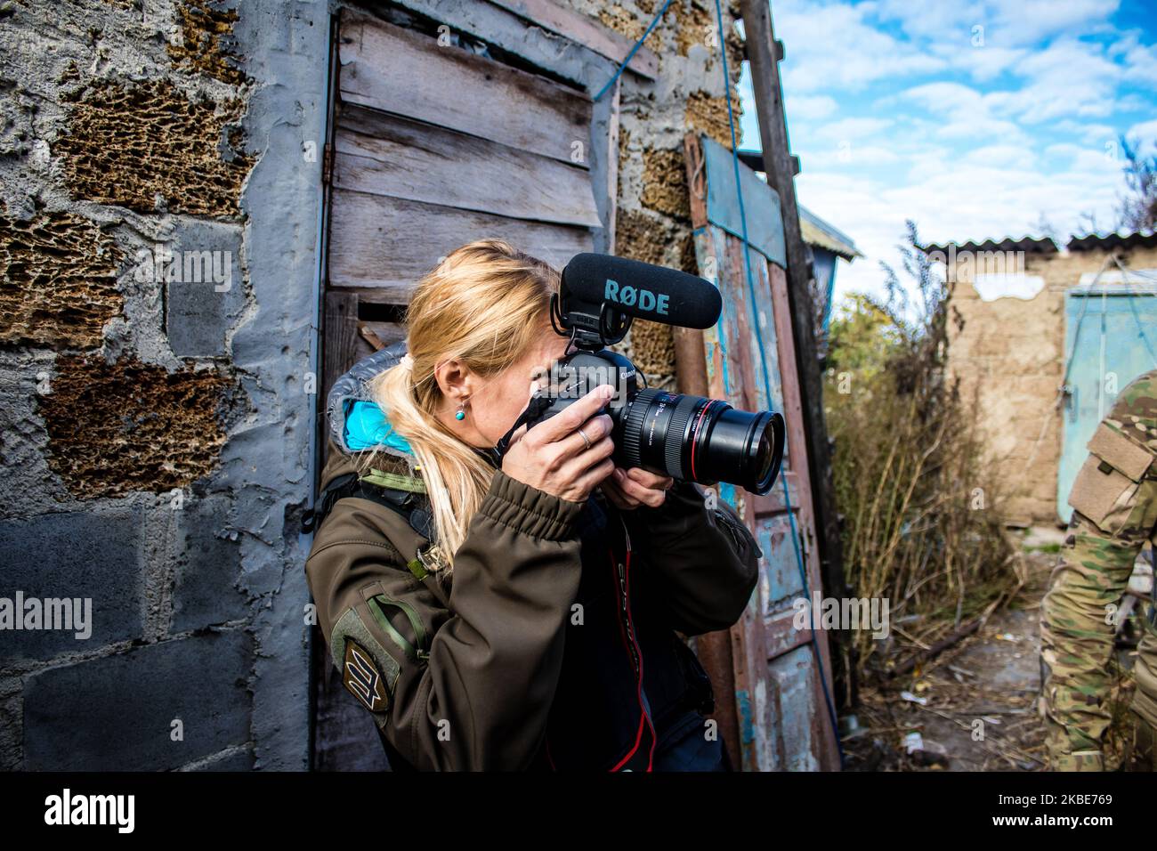 Ukraine, Kherson - October 19, 2022 Lenka Klicperova, this outstanding ...