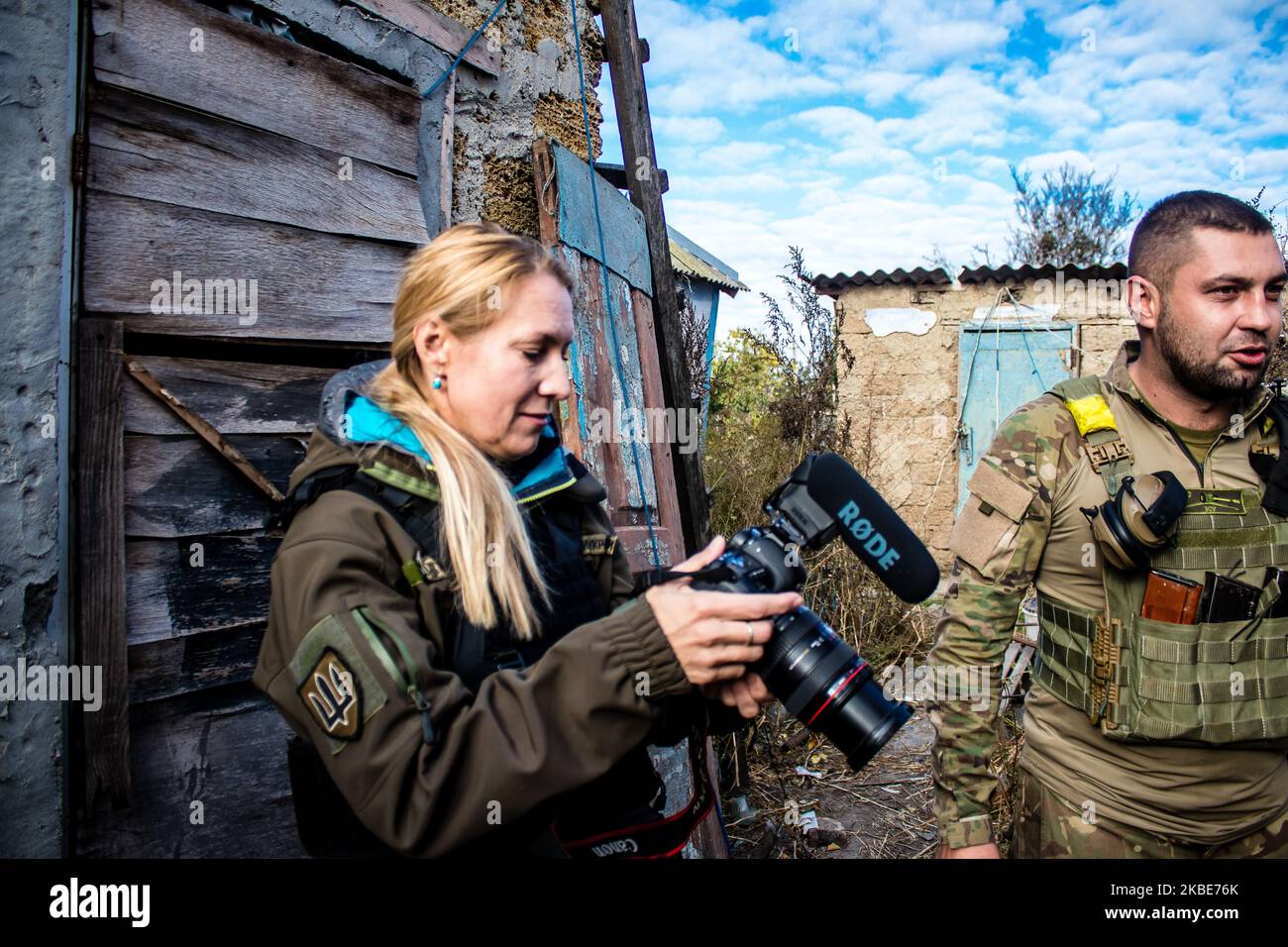 Ukraine, Kherson - October 19, 2022 Lenka Klicperova, this outstanding ...