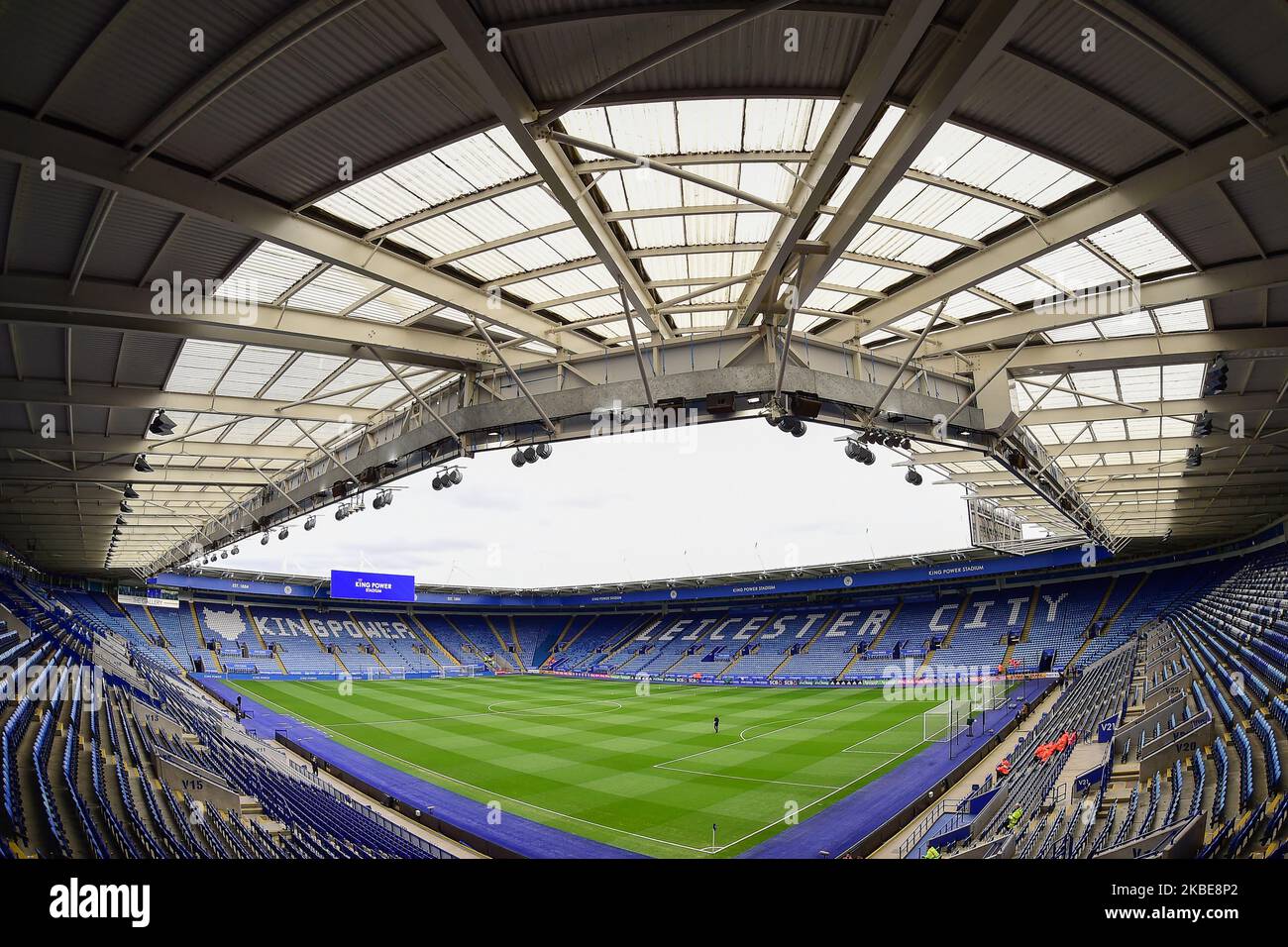 The King Power Stadium, home to Leicester City during the Premier ...