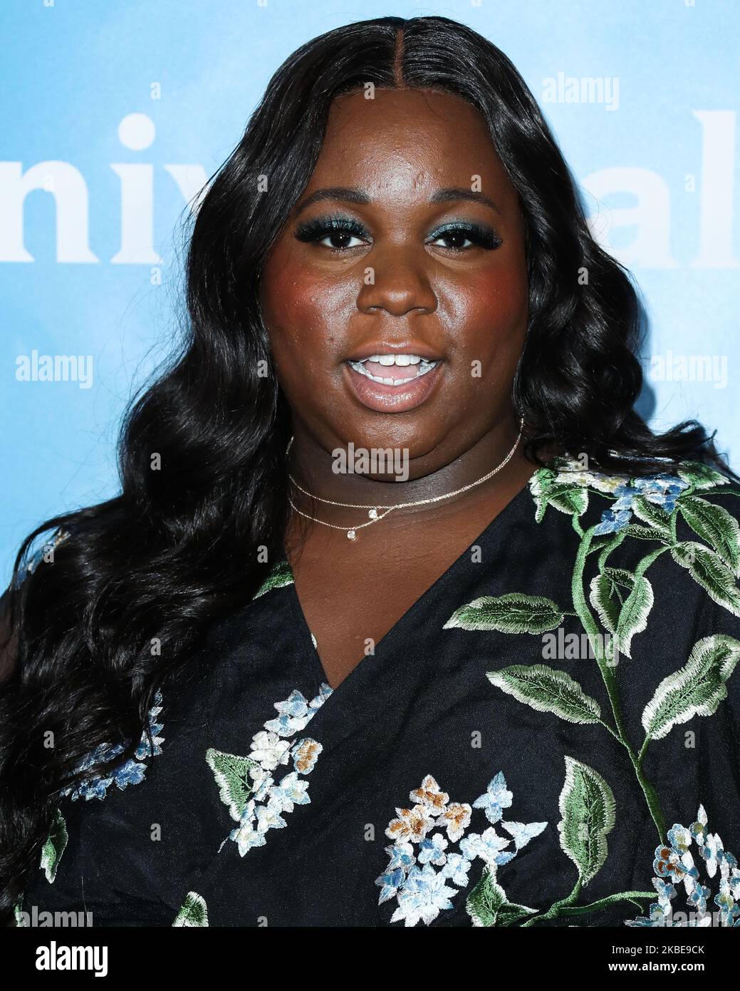 PASADENA, LOS ANGELES, CALIFORNIA, USA - JANUARY 11: Alex Newell ...