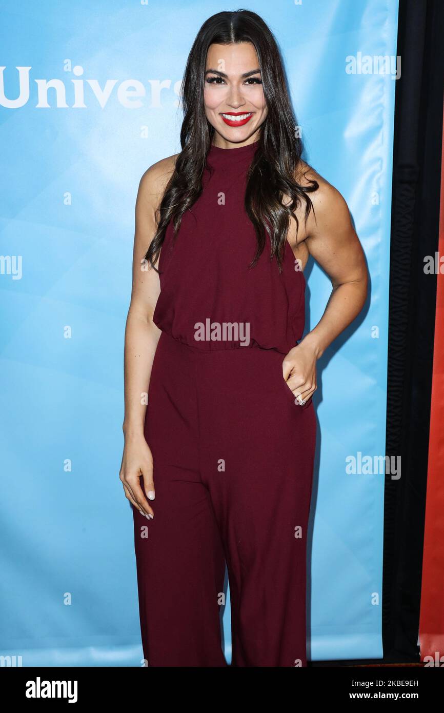 PASADENA, LOS ANGELES, CALIFORNIA, USA - JANUARY 11: Erica Lugo arrives ...