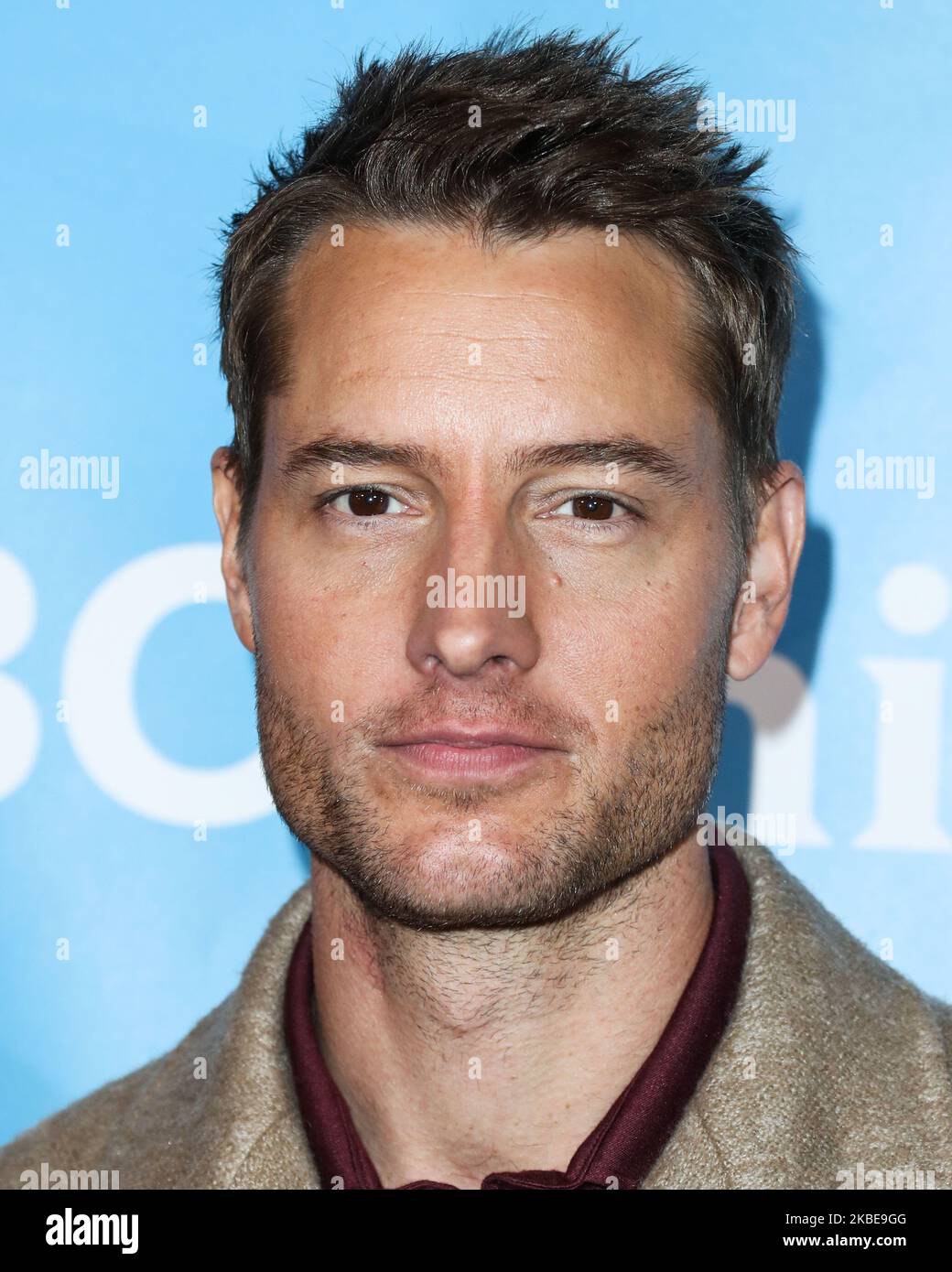 PASADENA, LOS ANGELES, CALIFORNIA, USA - JANUARY 11: Justin Hartley ...