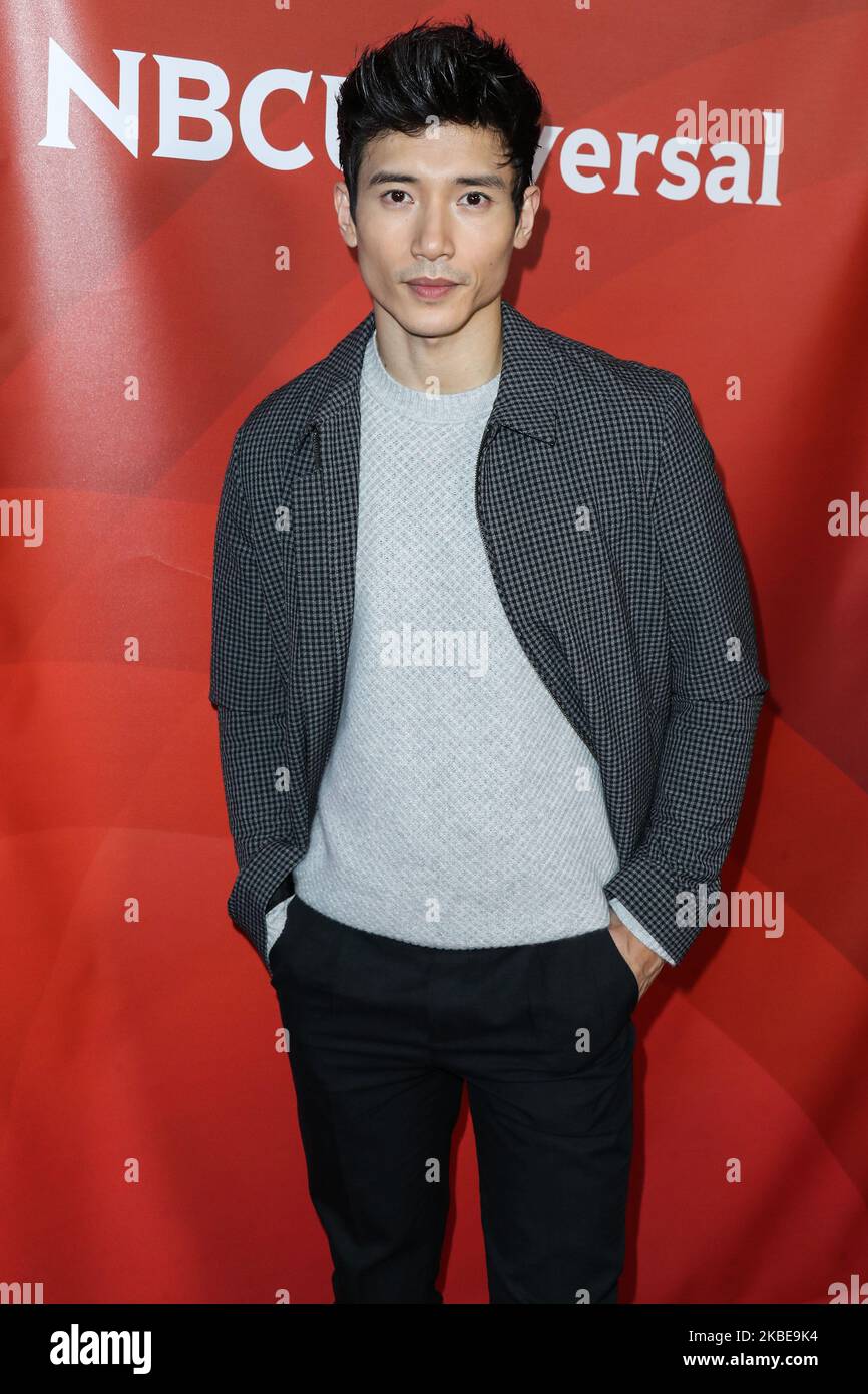 PASADENA, LOS ANGELES, CALIFORNIA, USA - JANUARY 11: Manny Jacinto ...