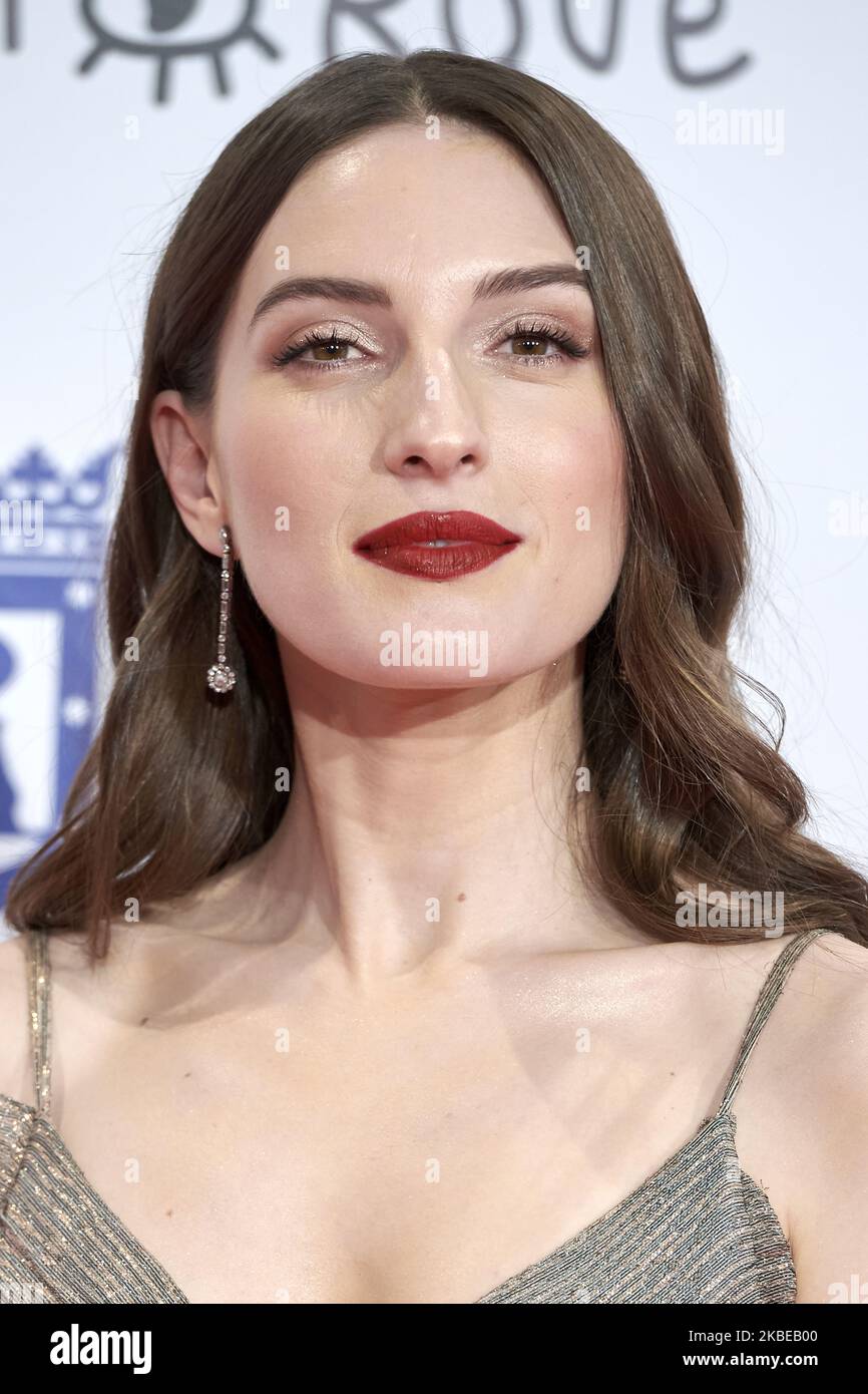 Maria Valverde attends the 'Jose Maria Forque' 2020 awards Red Carpet ...