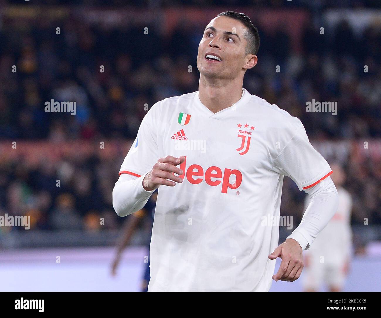 Cristiano Ronaldo during the Italian Serie A football match between AS ...