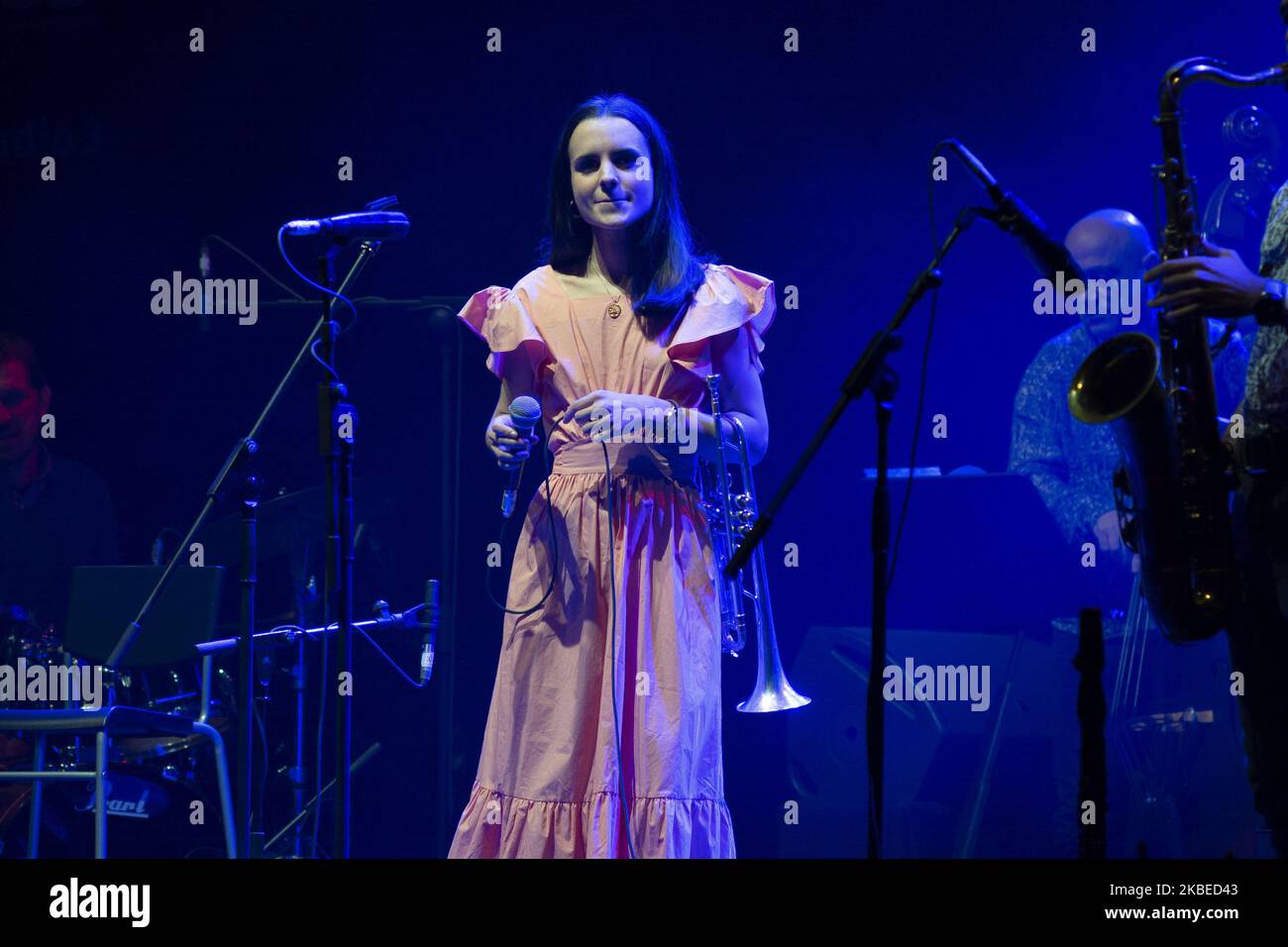 Spanish jazz singer Andrea Motis during her performance at the Price ...