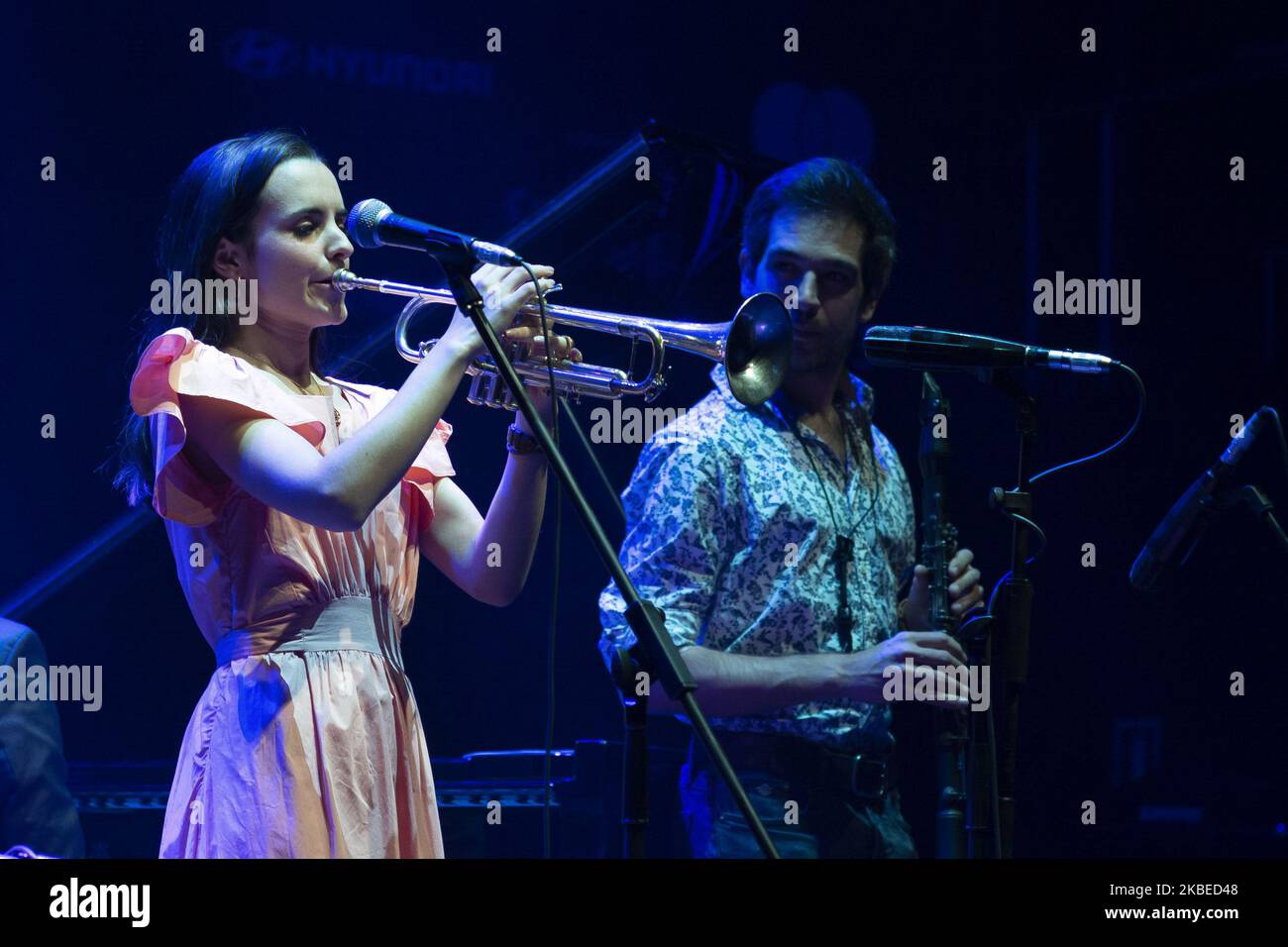 Spanish jazz singer Andrea Motis during her performance at the Price ...