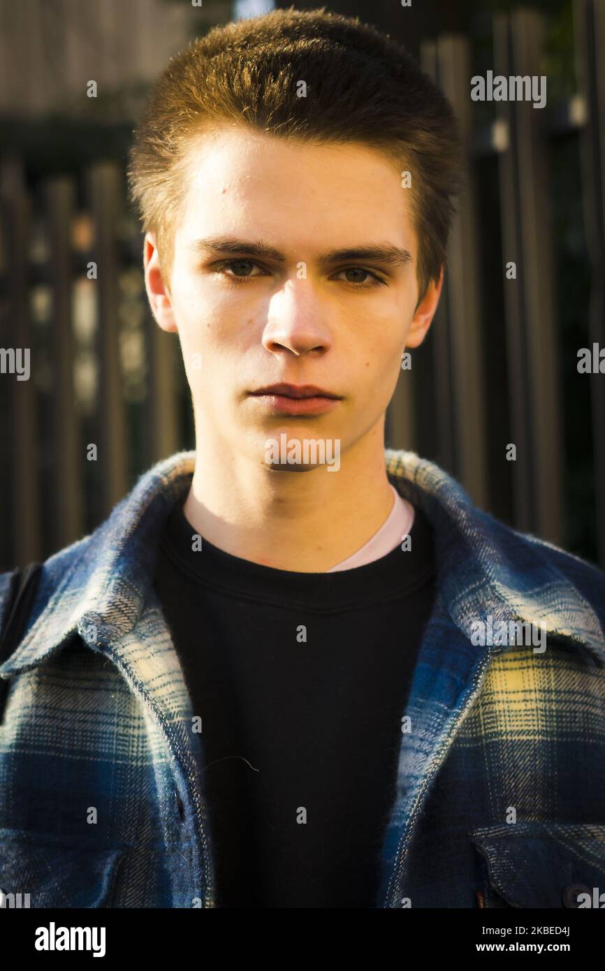 Guest arrives during the Milan Men's Fashion Week Fall/Winter 2020/ ...