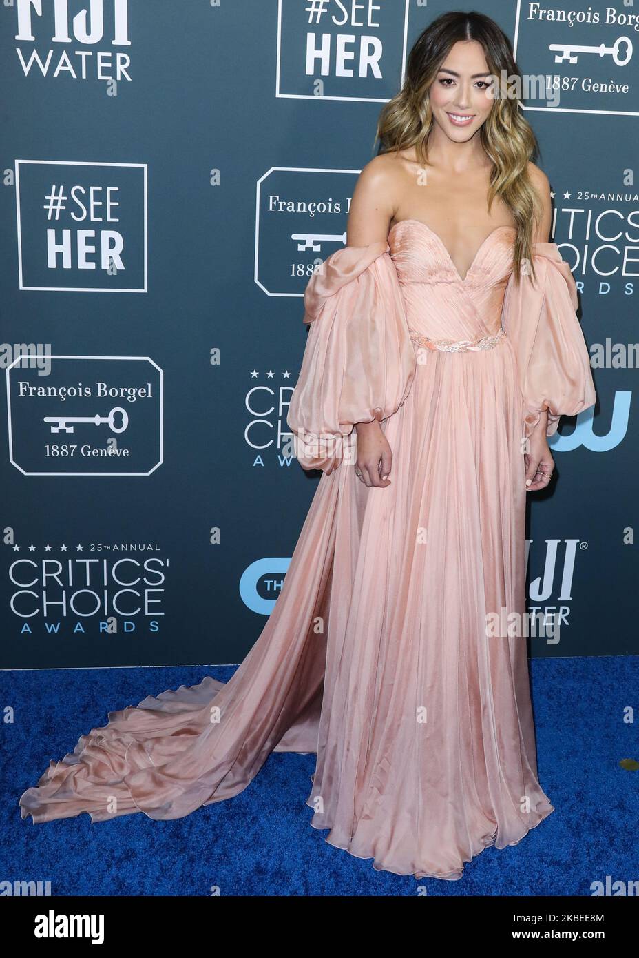 SANTA MONICA, LOS ANGELES, CALIFORNIA, USA - JANUARY 12: Actress Chloe ...