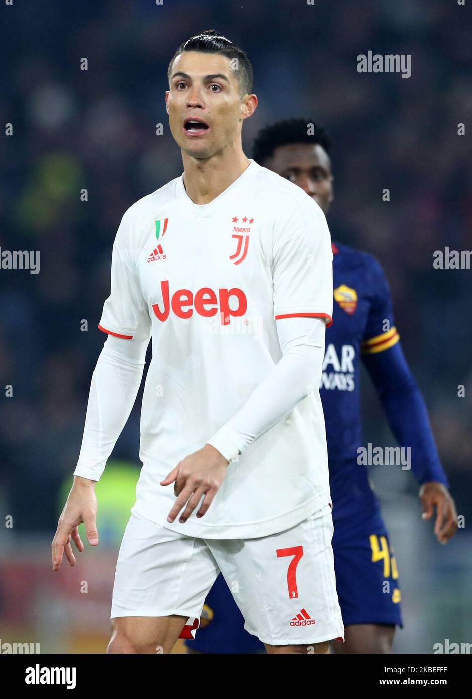 Cristiano Ronaldo of Juventus during the football Serie A match AS Roma ...