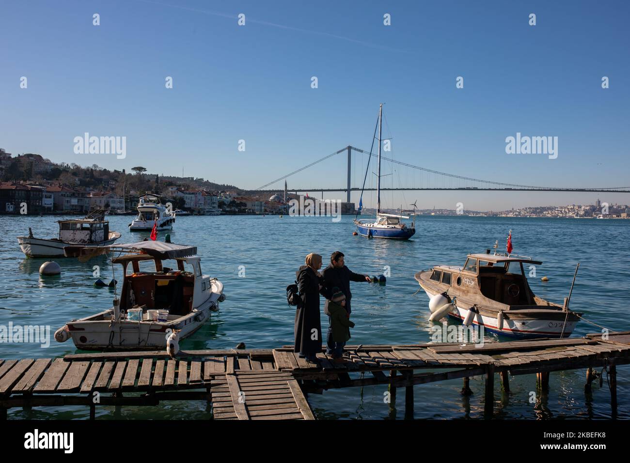 For the Canal (Kanal) Istanbul project, an artificial 45-kilometer ...