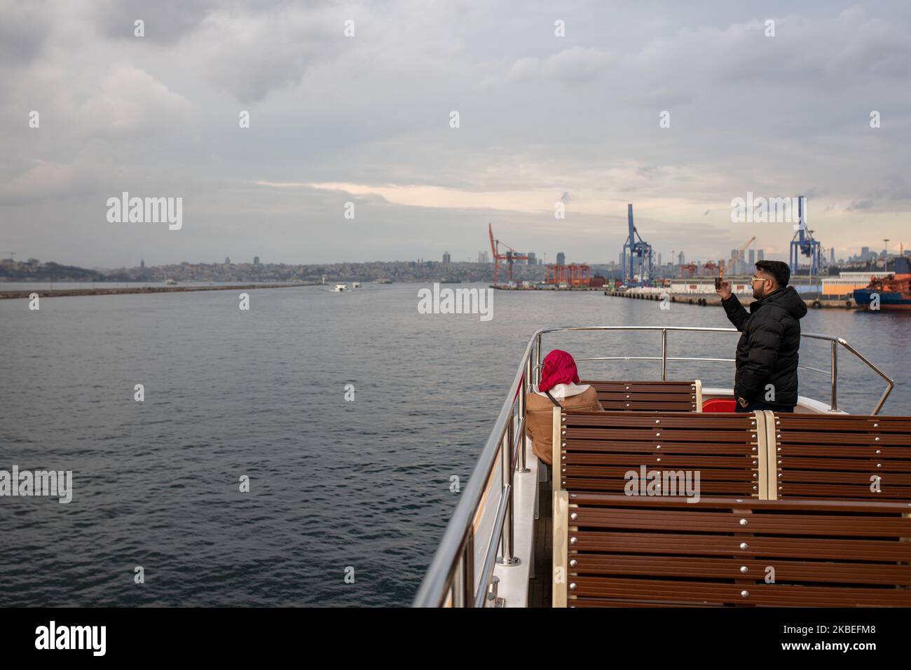 For the Canal (Kanal) Istanbul project, an artificial 45-kilometer ...