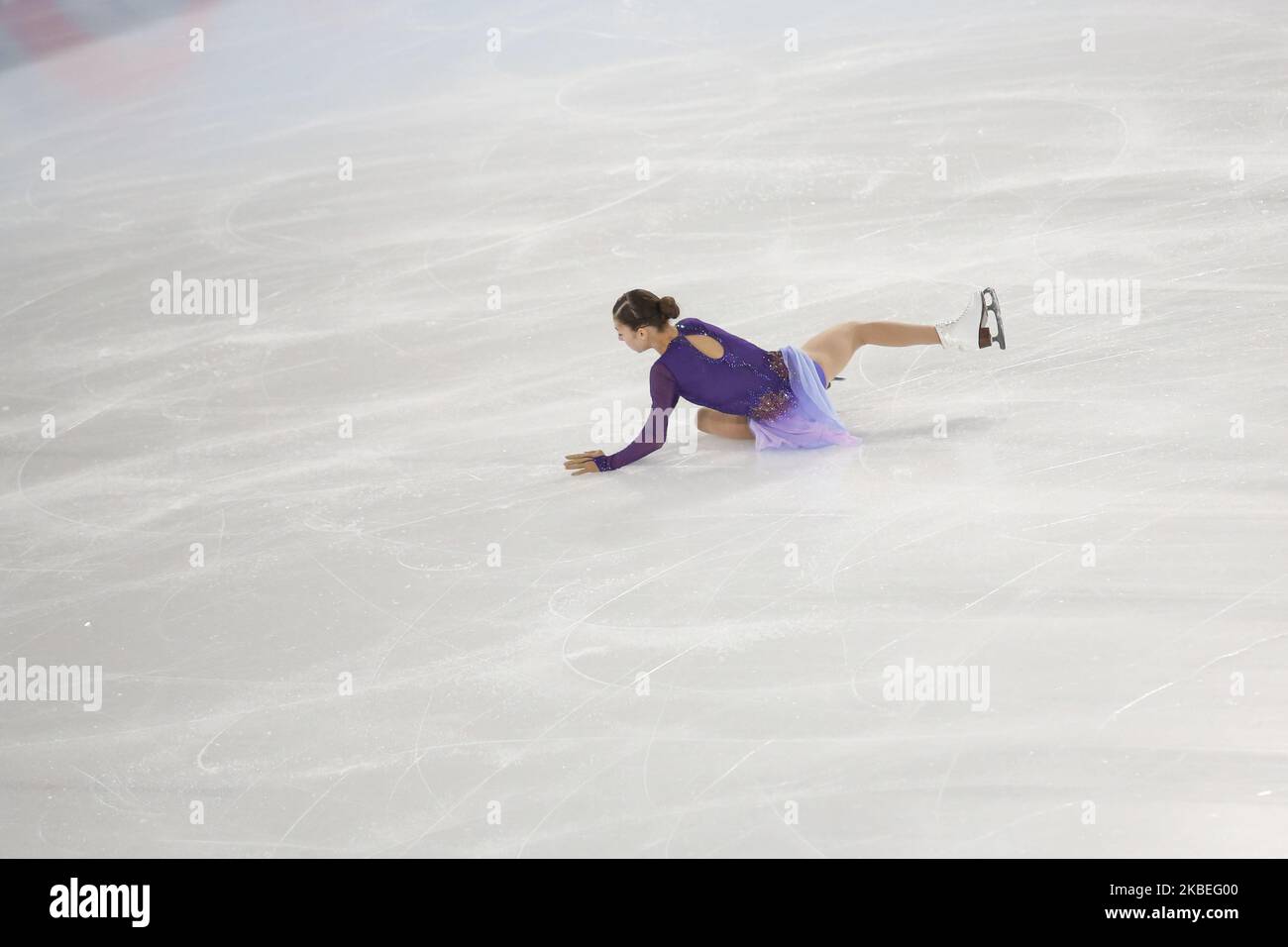 FROLOVA Anna from Russia competes in Women Single Skating - Free ...