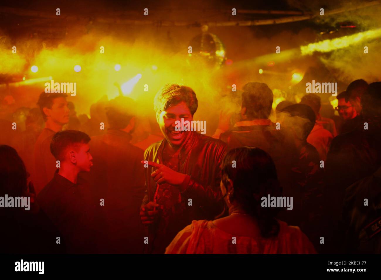 People celebrates Shakrain festival in the southern part of the capital ...