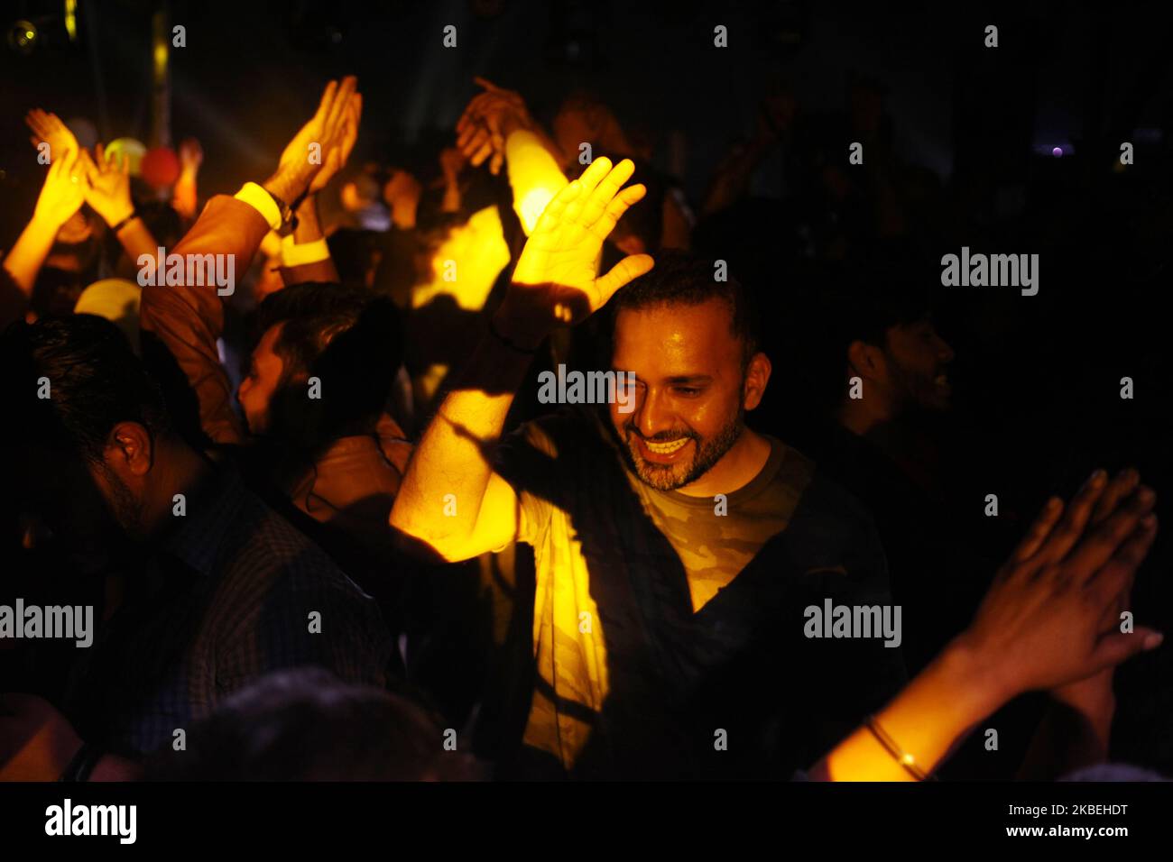 People celebrates Shakrain festival in the southern part of the capital ...