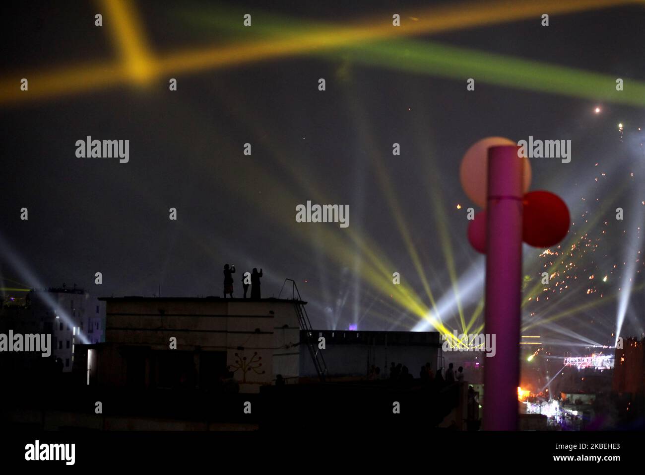 People celebrates Shakrain festival in the southern part of the capital ...